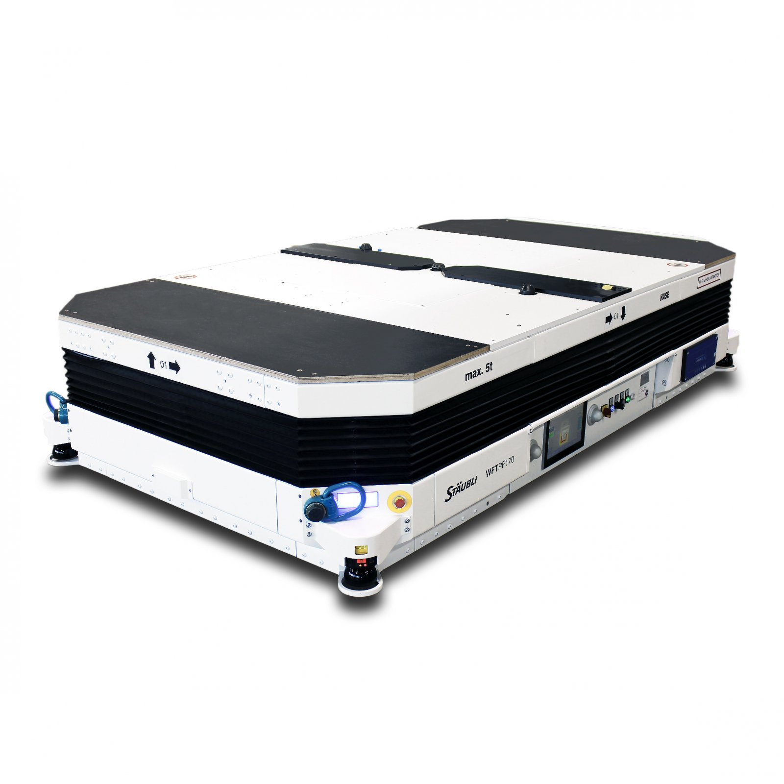 AGV Partner & Customers with integrated wireless charging - Wiferion