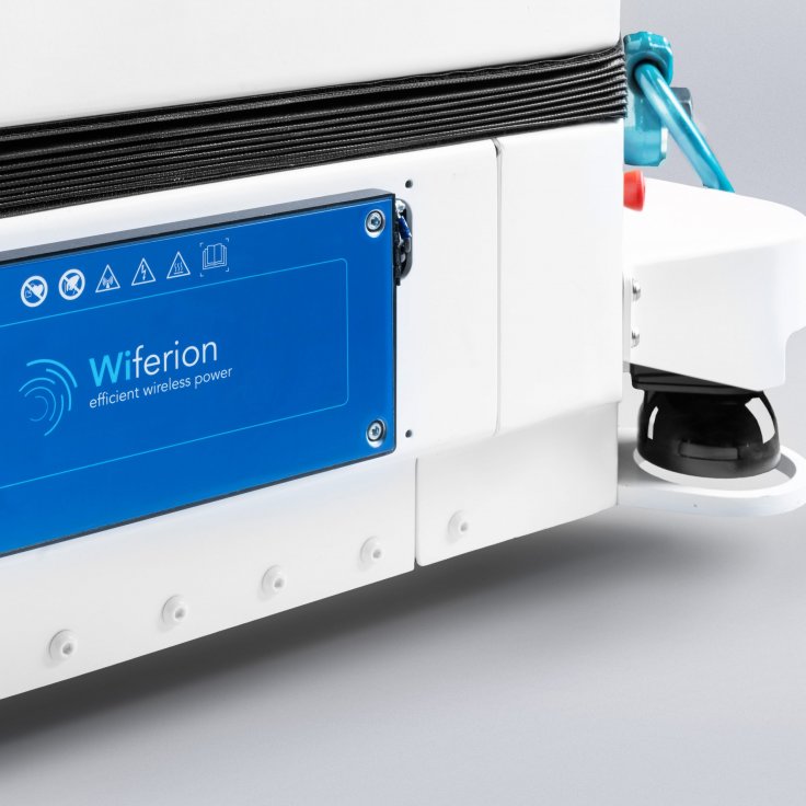 AGV Partner & Customers with integrated wireless charging - Wiferion