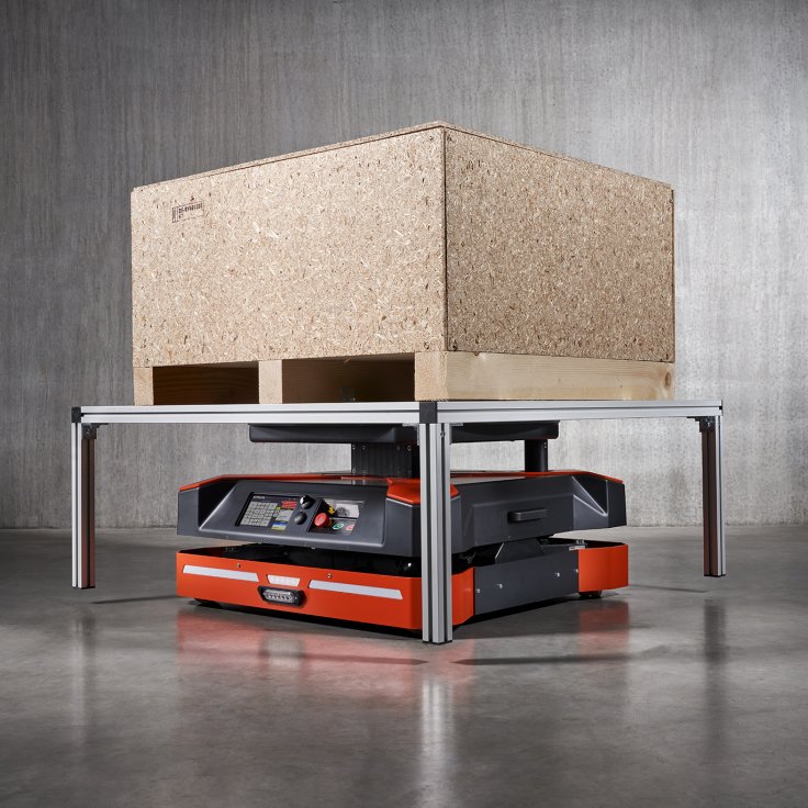 AGV Partner & Customers with integrated wireless charging - Wiferion