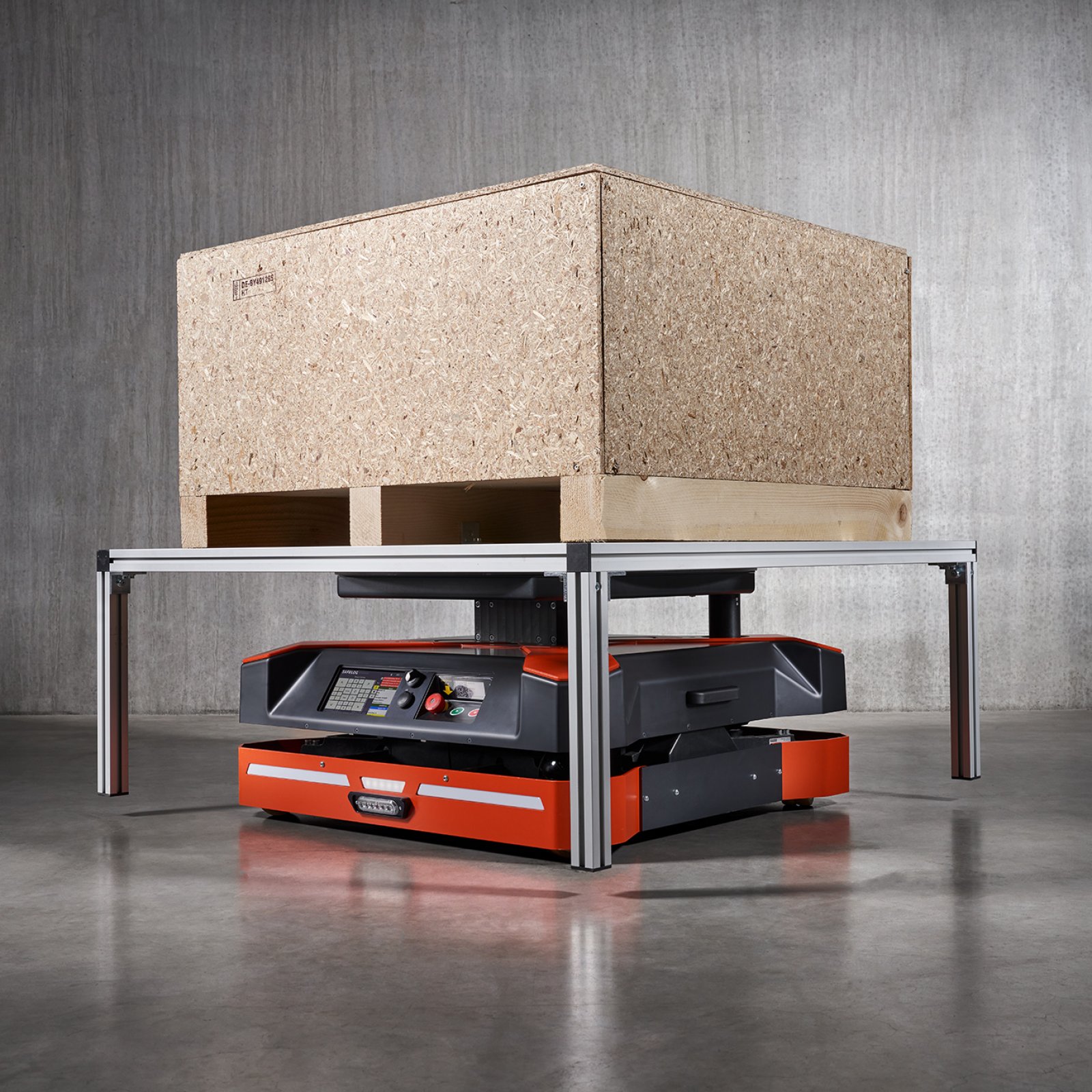 AGV Partner & Customers with integrated wireless charging - Wiferion