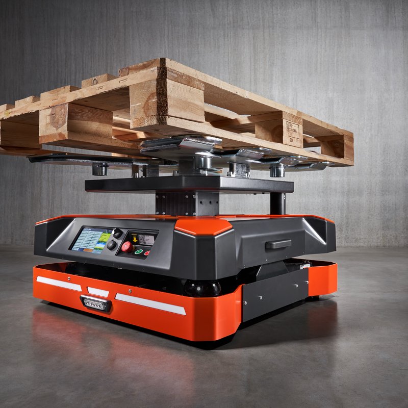 AGV Partner & Customers with integrated wireless charging - Wiferion